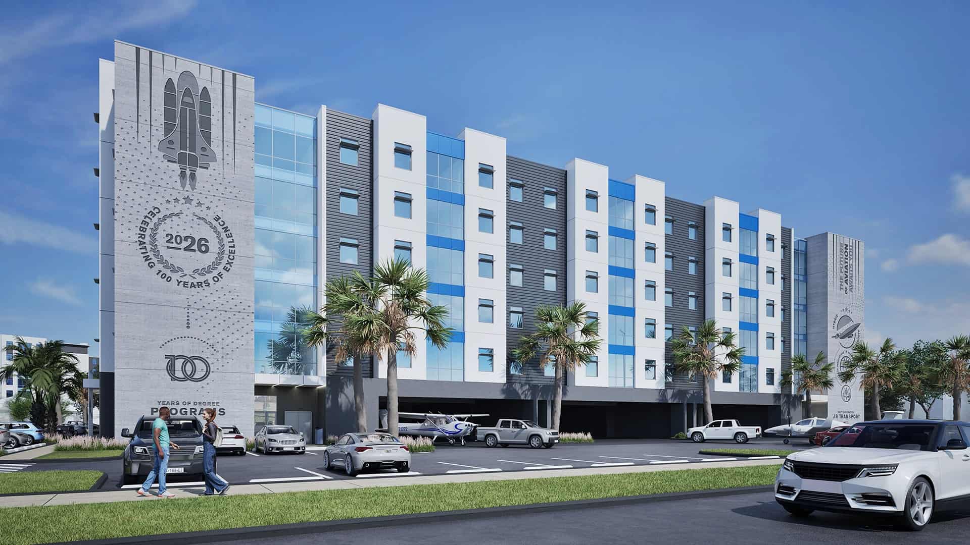 ERAU Residence Hall Phase 4 | Student Housing in Daytona Beach, FL | PQH Group Design